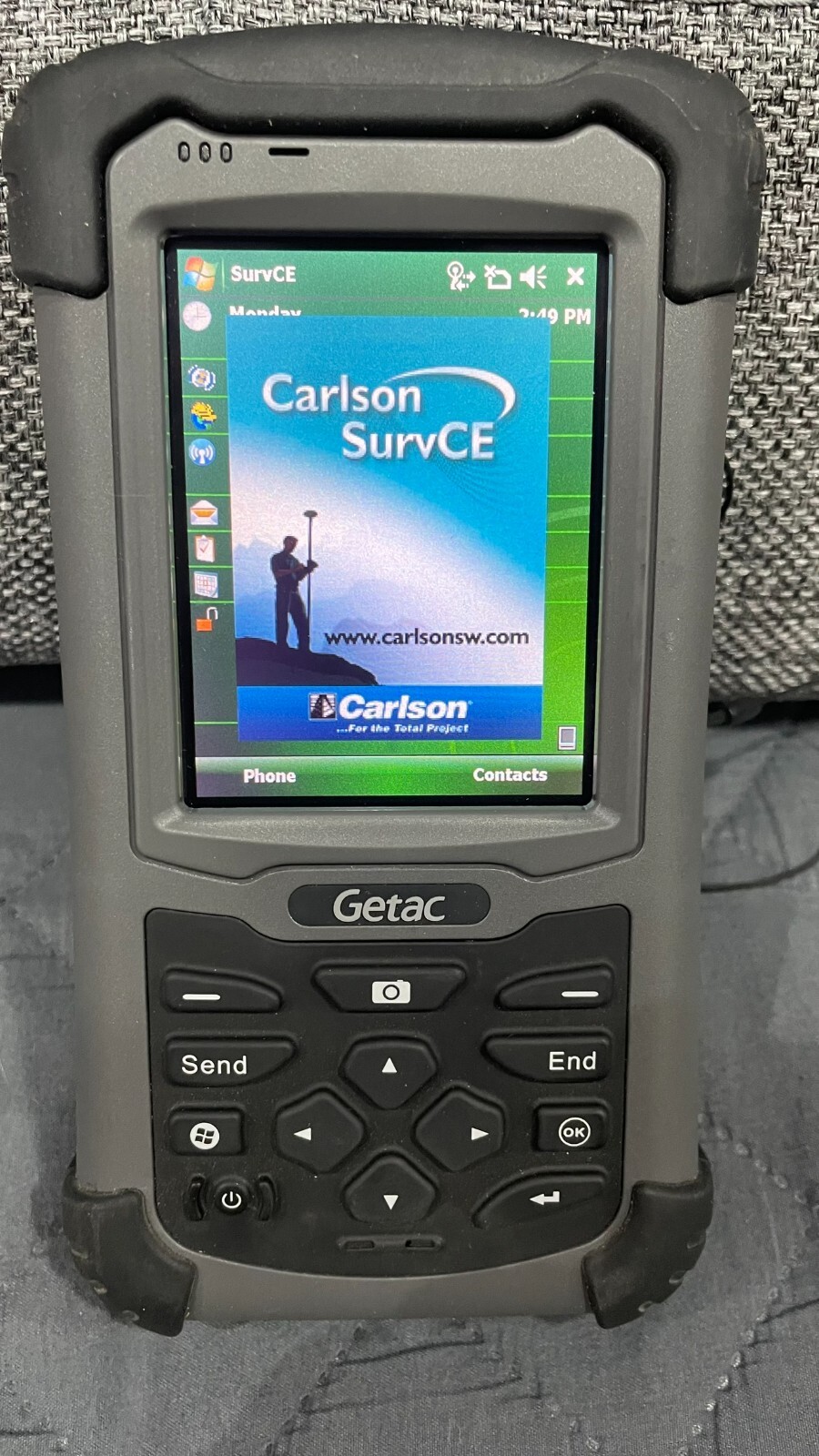 GETAC PS236 , SURVCE 4, Fieldgenius 11, GPS RTK Surveypro 6.2 , trimble ...