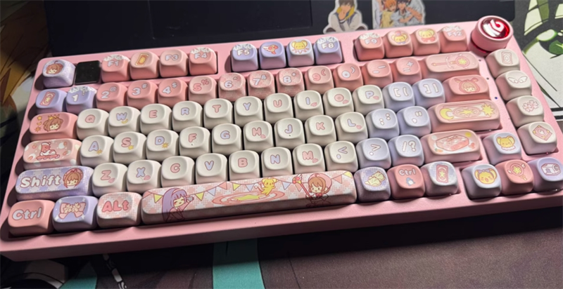 Anime Card Captor KeyCaps KINOMOTO SAKURA 142 Keys fit Mechanical ...