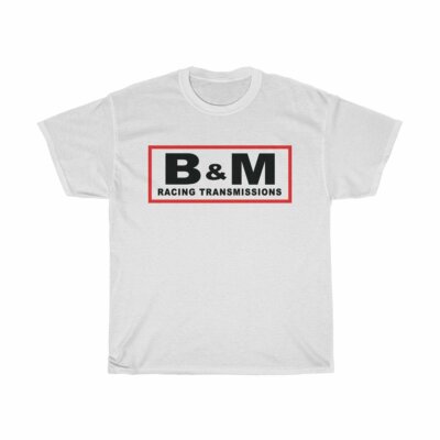 B&M racing transmission T Shirt - retro, hot rod, drag racing, nhra ...