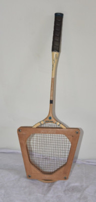 Vintage Slazenger Meteor Tennis Racket & Press | eBay UK