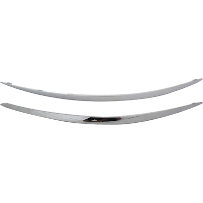Bumper Trim For 2007-2009 Mercedes Benz E350 E550 Set of 2 Front Left ...