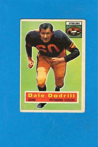1956 Topps #111 Dale Dodrill Steelers VG to EX | eBay