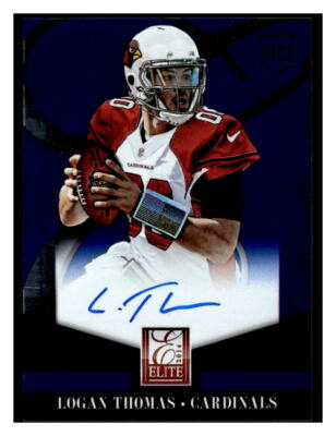 LOGAN THOMAS 2014 PANINI ELITE AUTOGRAPH AUTO | eBay