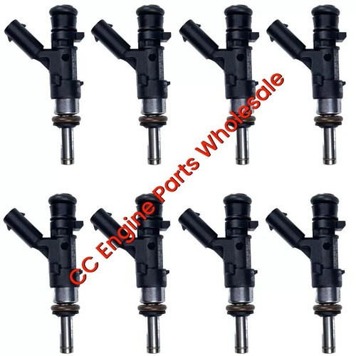 8 Fuel Injectors 0280158142 for Mercedes-Benz ML63 C63 AMG W216 W204 ...