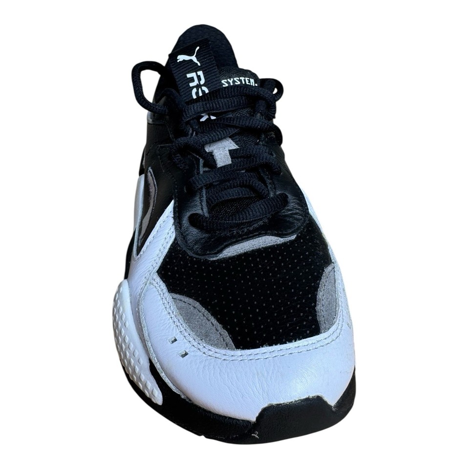 Puma RS Running System Tennis / Black and White Men's US 6C UK 5 | eBay