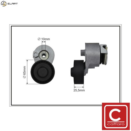 TENSIONER LEVER VRIBBED BELT 100596SP FOR RENAULT CLIO/II/MIO/Mk/SYMBOL ...