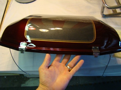 Harley FXRT FXRD tour pak pack lid top 58634-85﻿ NOS FXR touring WOW ...