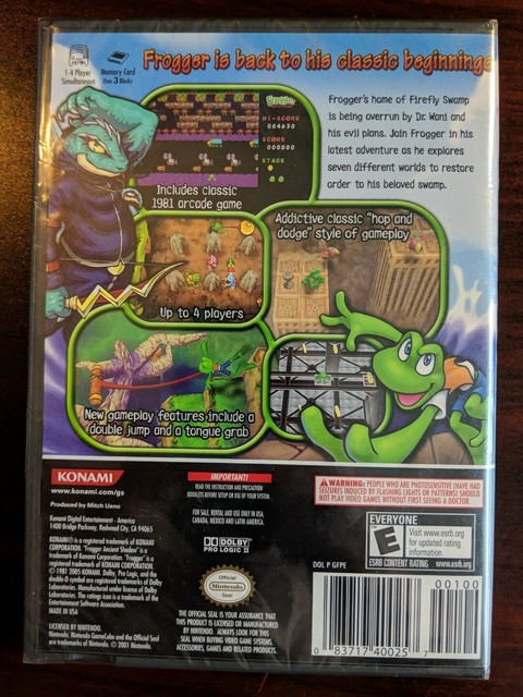 Frogger: Ancient Shadow (Nintendo GameCube, 2005) for sale online | eBay
