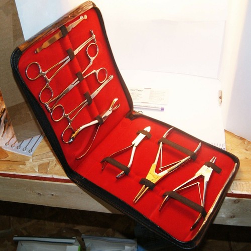 8 Piece Septum Piercing Kit with Black Carry Case | eBay