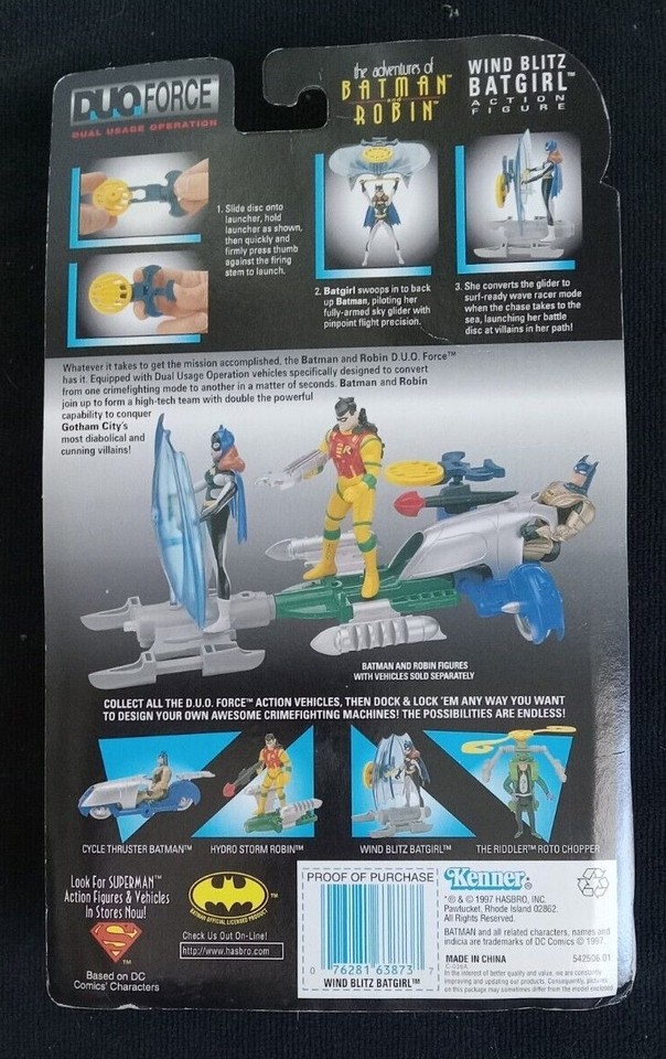 DC - WIND BLITZ BATGIRL - ACTION FIGURE - ADVENTURES OF BATMAN AND ...