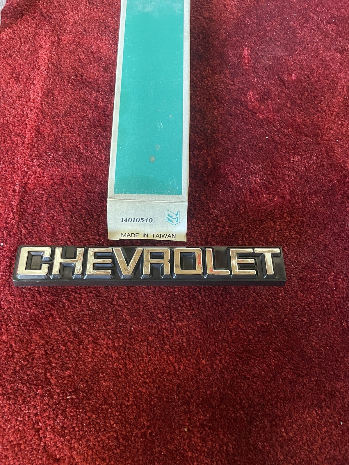 NEW 1980-1985 Chevy Impala Caprice Front Grille Emblem 15010540 TAIWAN ...