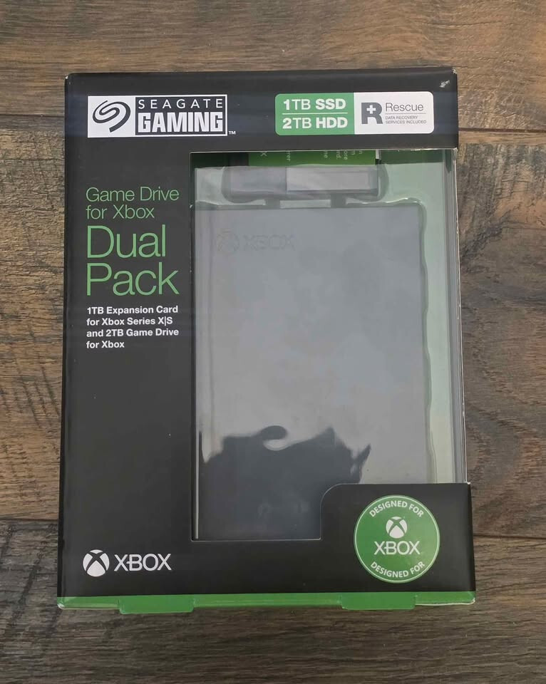 Seagate Gaming Xbox Game Drive Expansion Card Dual Pack | eBay