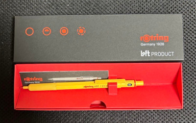 Rotring 600 Loft Limited Color Yellow Mechanical Pencil 0.5 mm Japan ...