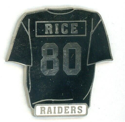 Raiders Vintage Pin Choice Pins Oakland NFL AFC las vegas rice moss ...