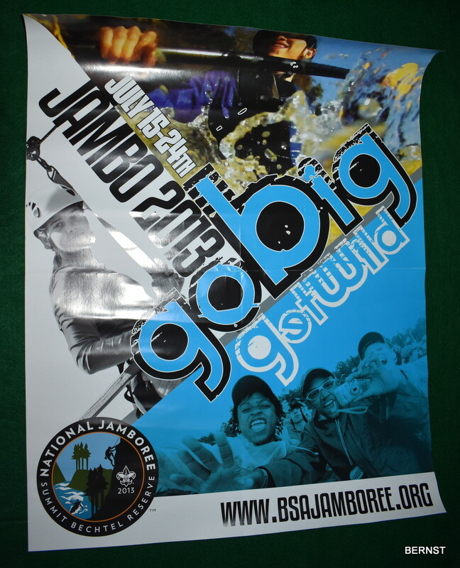BOY SCOUT - 2013 JAMBOREE POSTER - 28 x 18" | eBay