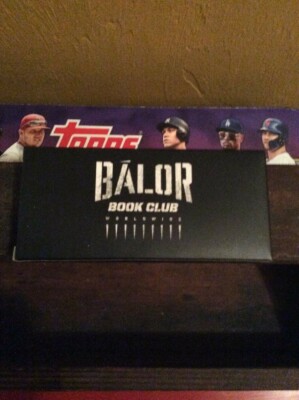 WWE Slam Crate Finn Balor Book Club Bookmark with Case | eBay