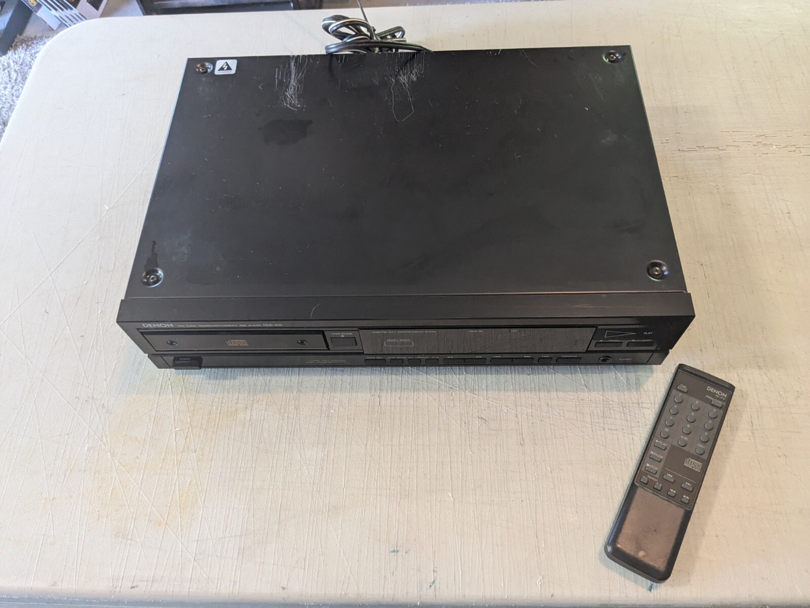 Denon Electronics DCD-610 PCM Single Compact Disc CD Player W/REMOTE | eBay