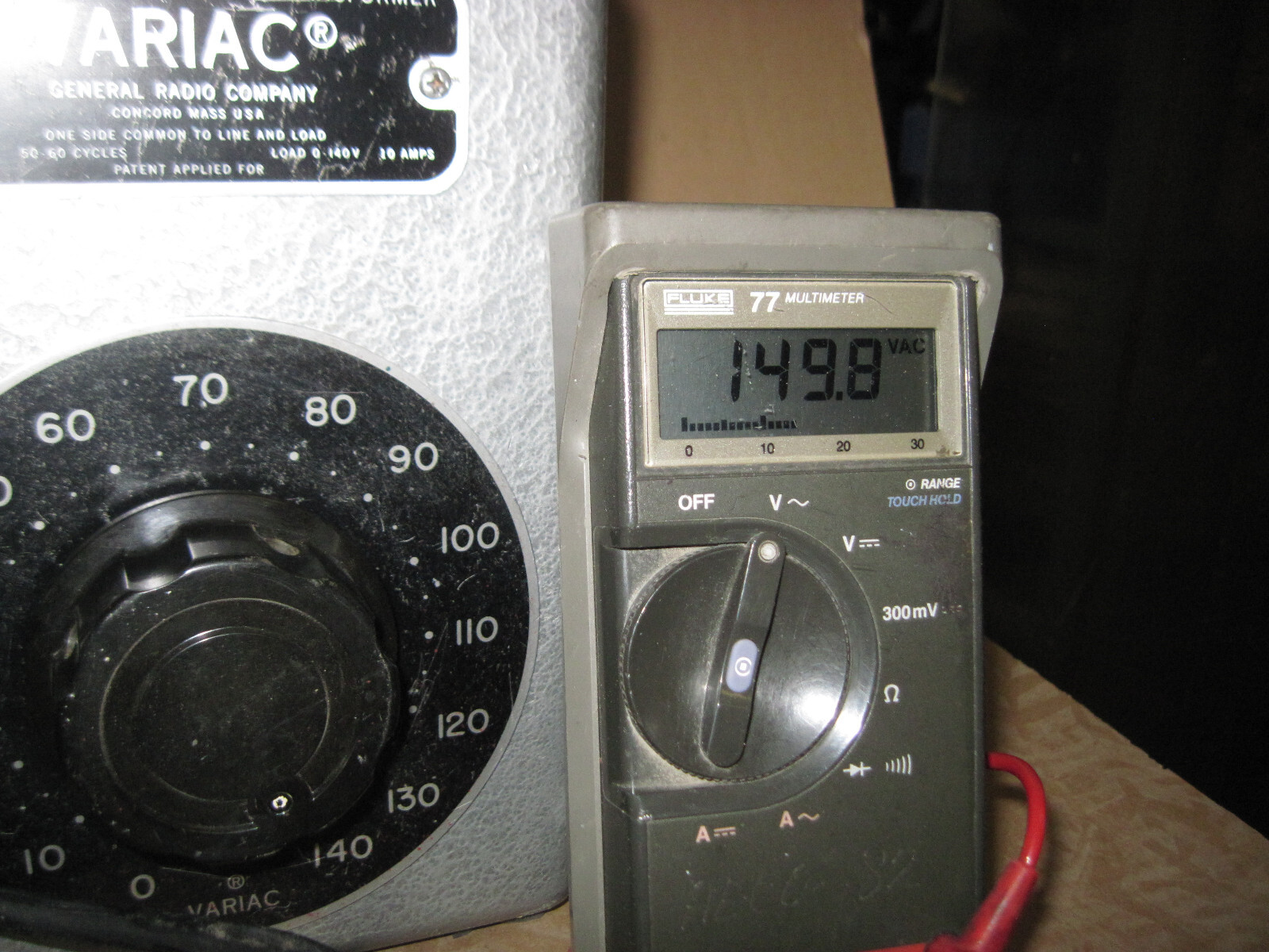 Vintage General Radio Company Variac Autotransformer Type W10M for sale ...