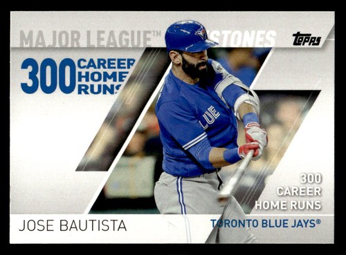 2017 Topps #MLM-5 Jose Bautista Major League Milestones card | eBay