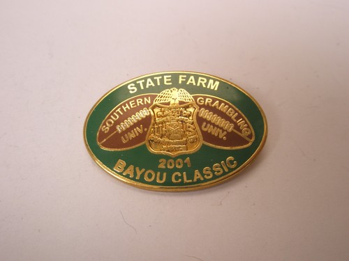 2001 Bayou Classic State Farm FBI Federal Bureau Vintage Tie Tack Lapel ...