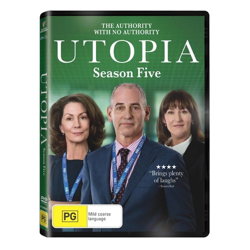BRAND NEW Utopia : Season 5 (DVD, 2023) R4 Series Five Rob Sitch | eBay