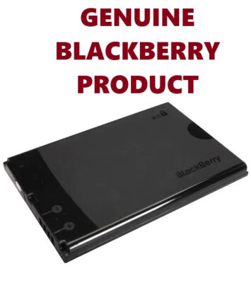 Blackberry 9700 9780 9000 Genuine Original Lithium Polymer Battery ...