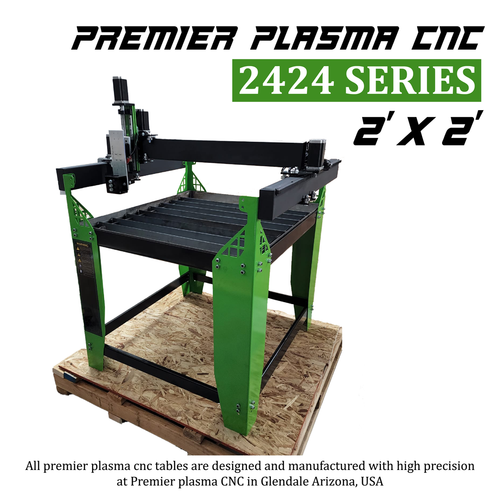 CNC PLASMA CUTTING 2X2 Premier Plasma W/Floating head Water table Made ...