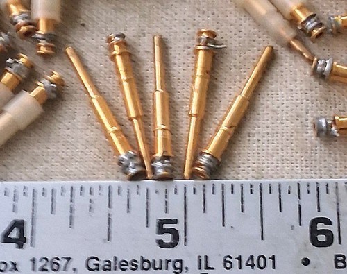 61 GRAM Mil Spec Vintage 70s Peg Board Pins High Grade Gold Recovery ...