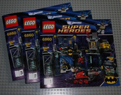 Instructions for LEGO 6860 - BATMAN - The Batcave - INSTRUCTION MANUAL ...