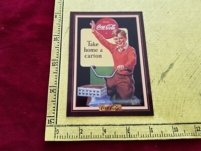 COCA COLA CARD RARE ED. ORIGINAL U.S.A.COCA COLA SERIE 3 NEW MINT CARDS ...