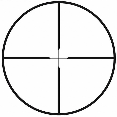 Hammers 4-12x40 AO Chrome Silver Rifle Scope with Adjustable Objective ...