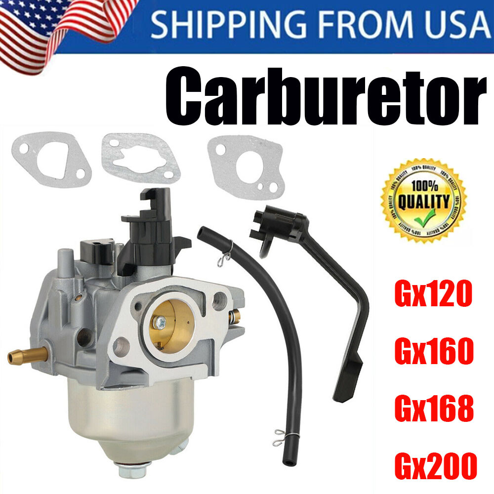 Carburetor Carb for Honda Gx120 Gx160 Gx168 Gx200 5.5HP 6.5 HP With ...