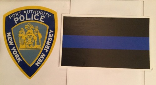 NY NJ Port Authority “Collectible” Inside decal +Blue Line Sticker NYS ...