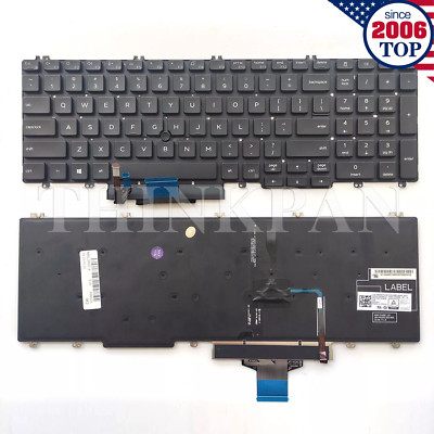 US Keyboard for Dell Latitude 5501 5510 5511 Precision 3540 3541 3551 ...