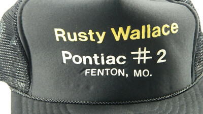 Rusty Wallace number 2 Fenton, MO Snapback Mesh Hat | eBay