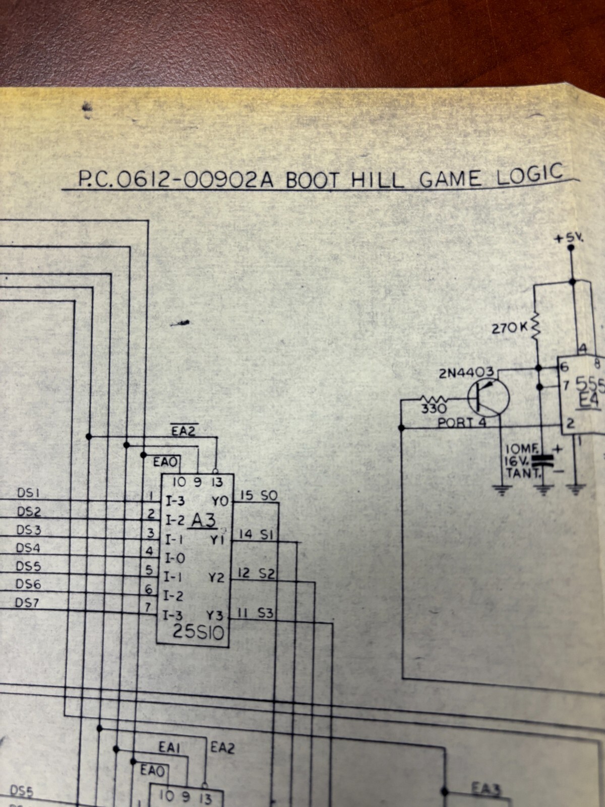 ORIGINAL-MIDWAY-BOOT HILL-SCHEMATICS | eBay