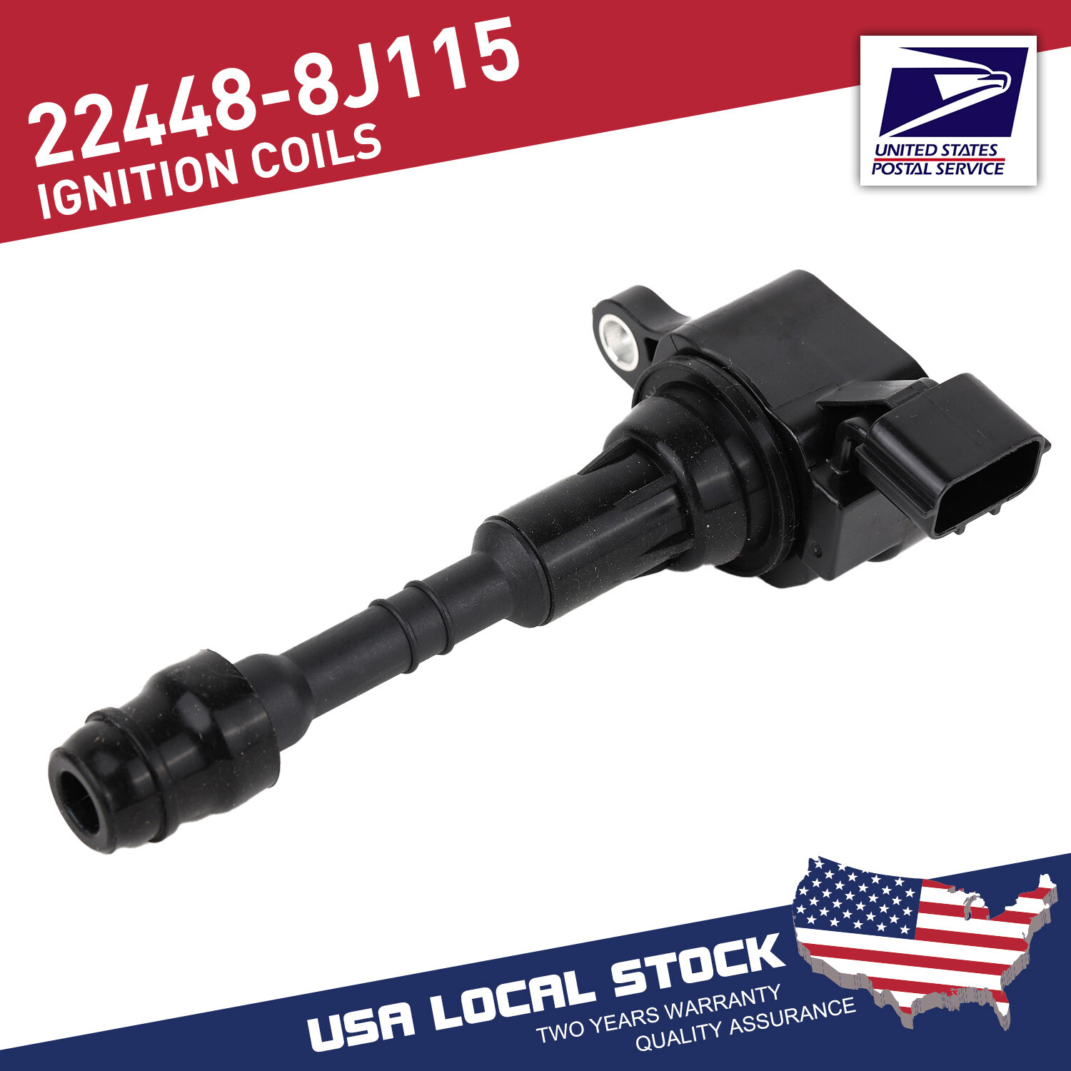 1pcs Ignition Coil For Nissan Frontier Pathfinder Replace 22448-8J115 ...