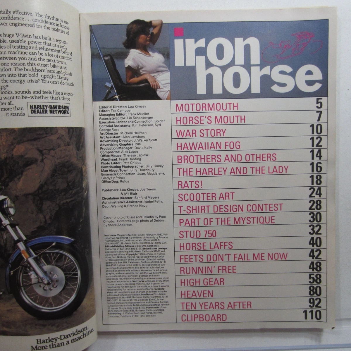 Iron Horse Magazine Covers