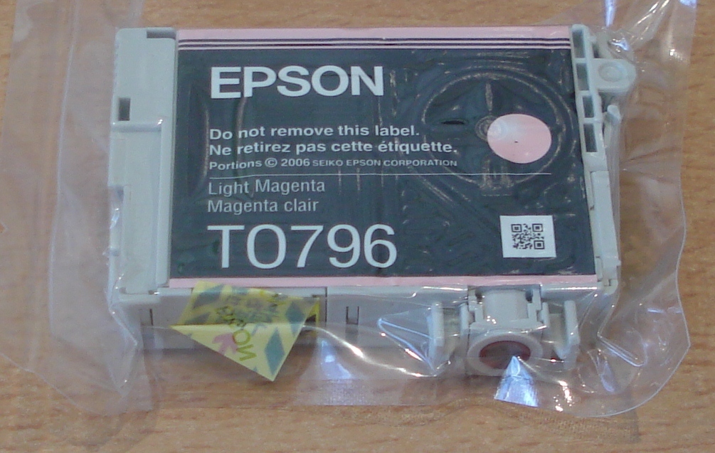 GENUINE EPSON T0796 TO796 Light Magenta cartridge vacuum sealed ...