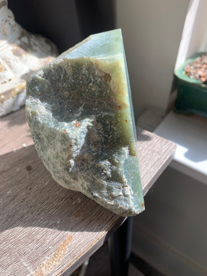 Siberian Green Nephrite High Quality Jade Rough Stone 100% Natural Grade A | eBay