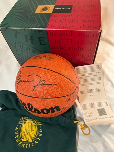 Michael Jordan signed Wilson Jet "I'm Back" Engraved Basketball (#218/ ...