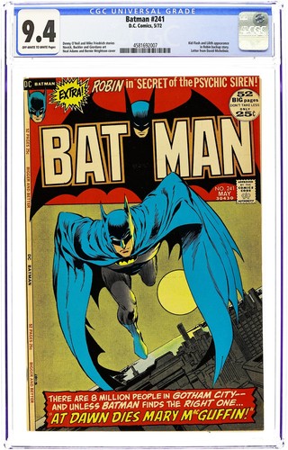Batman #241 CGC 9.4 1972 4581692007 | eBay