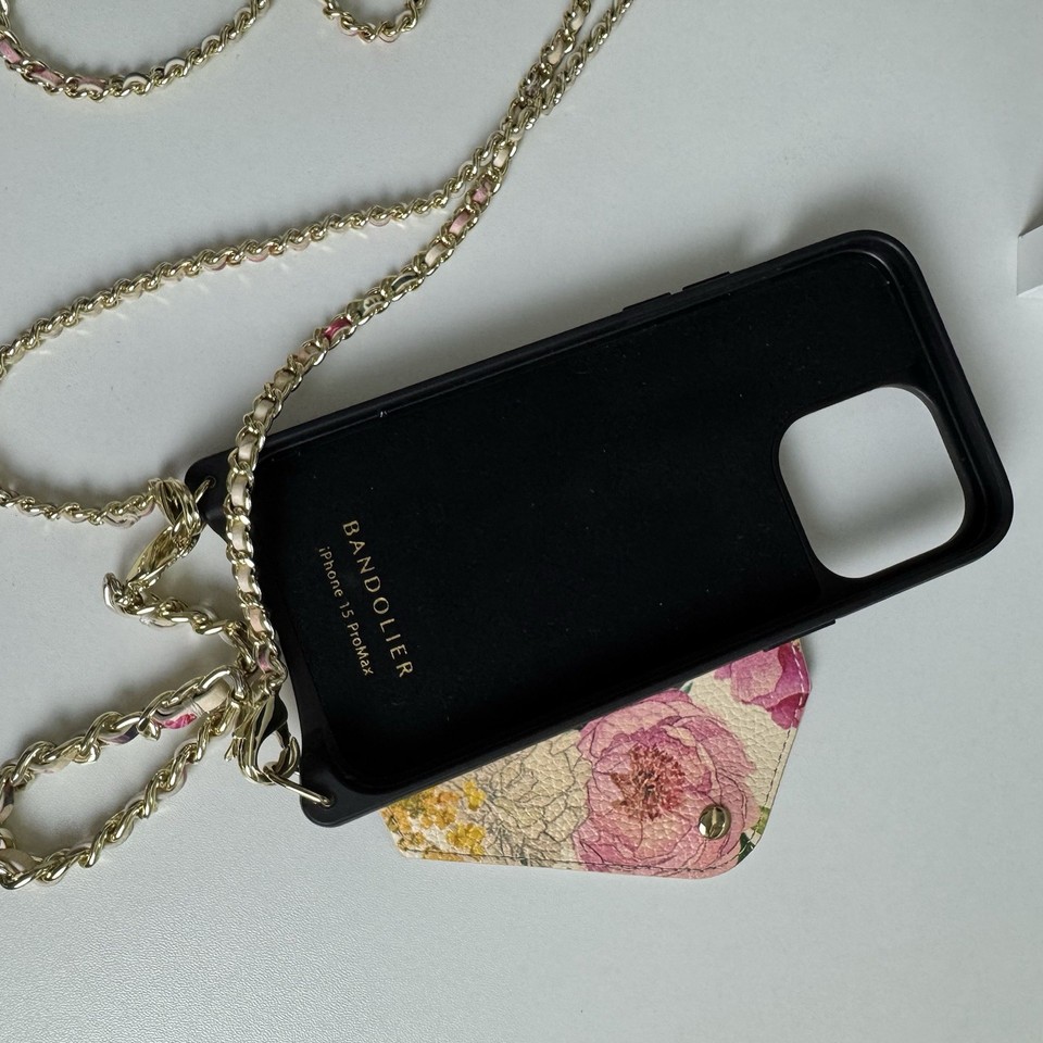 Bandolier Lily Duet Crossbody iPhone 15 Pro Max Leather Phone Case With ...
