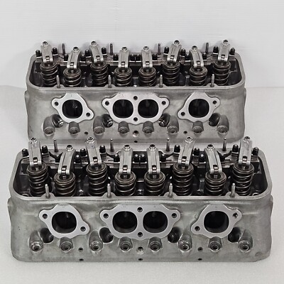 GM SB2.2 SBC CNC CYLINDER HEADS drag 4x4 race stock car street racing ...