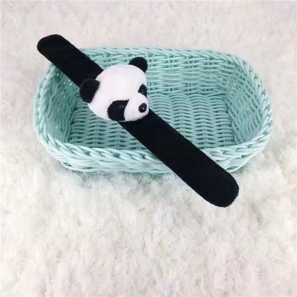 Lightweight Panda Slap Bracelet PP Cotton Panda Clapping Circles | eBay ...