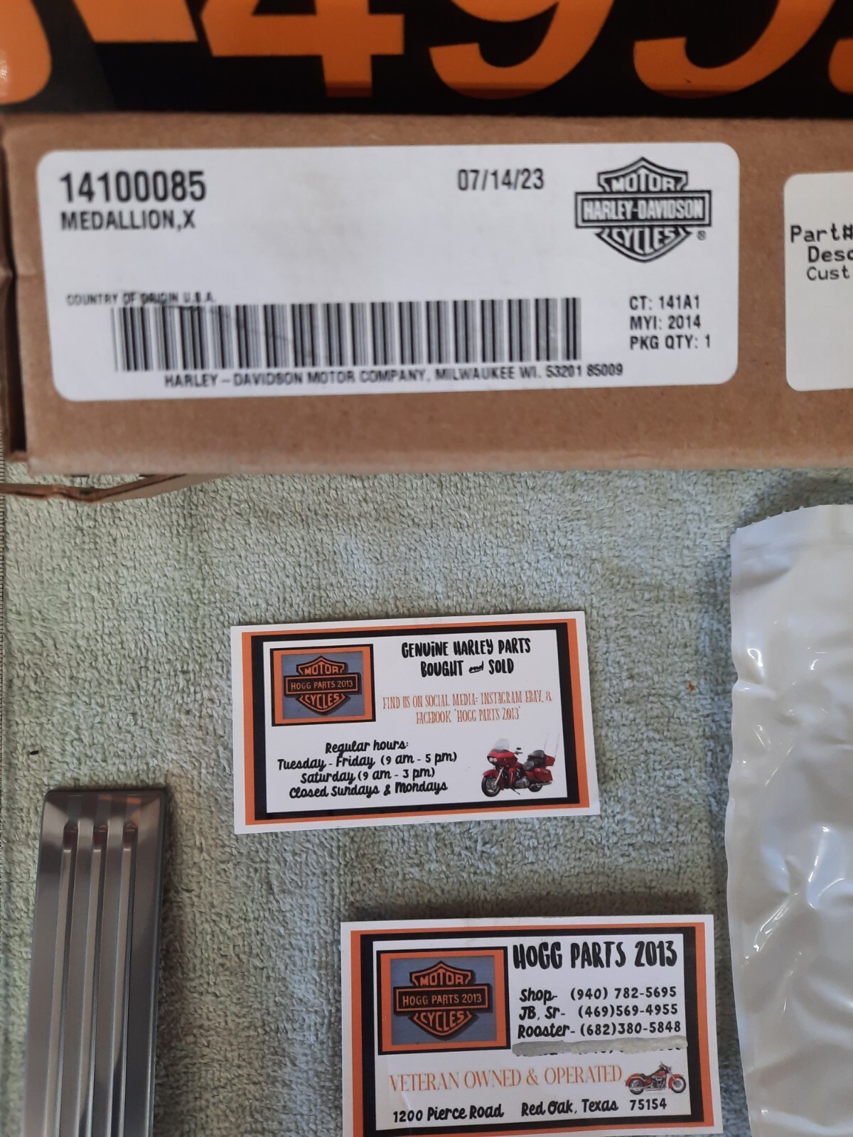 Harley Davidson 14100085 Console Insert Chrome for sale online | eBay