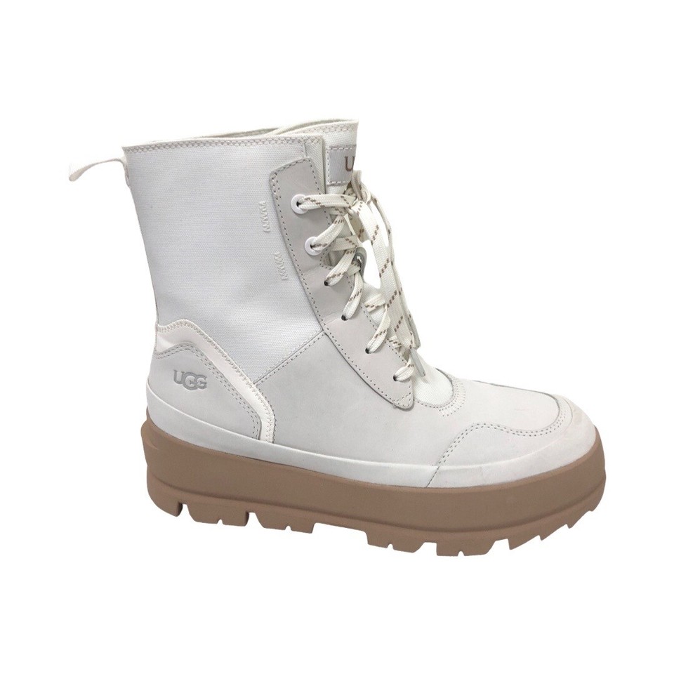 UGG Women's The UGG Lug Combat Boots Black White Sand Moss Green ...