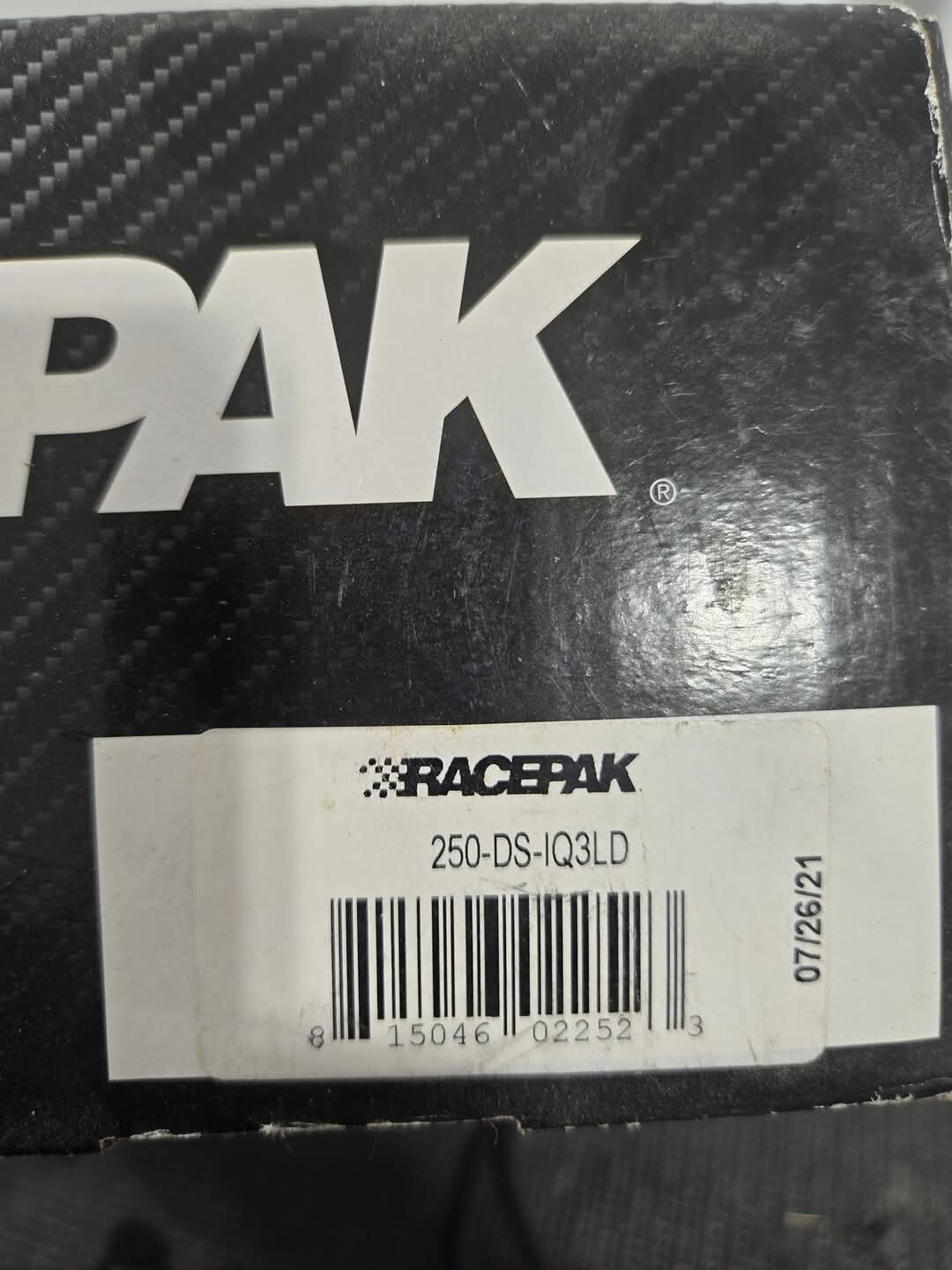 IQ3 Racepak Dash With Boost Sensor | 250DSIQ3LD | 0815046022523 ...