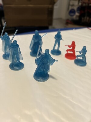 Hasbro Star Wars Holographic Hologram Figures Lot Of 7 The Saga ...