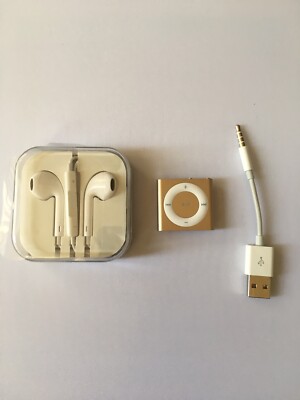 Apple iPod shuffle 4th Generation Gold (2GB) mint #7742 | eBay